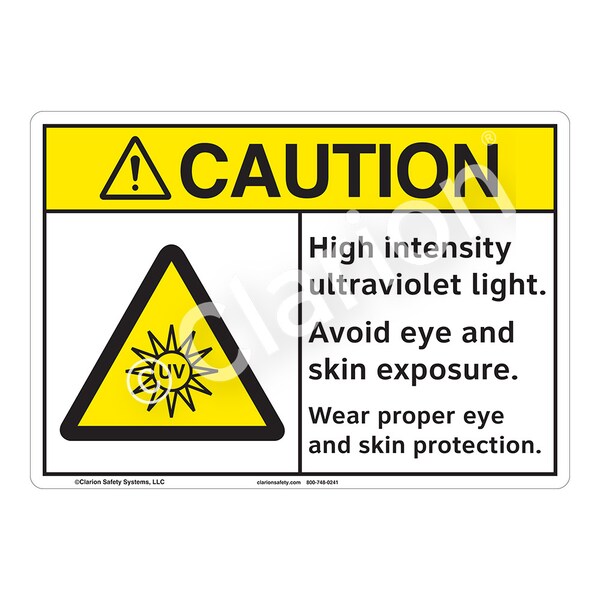 Clarion Safety Systems ANSI/ISO Comp. Caution/High Intensity ...