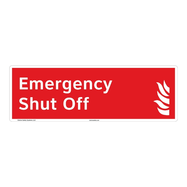 Clarion Safety Systems ANSI/ISO Compliant Emergency Shut Off Safety ...