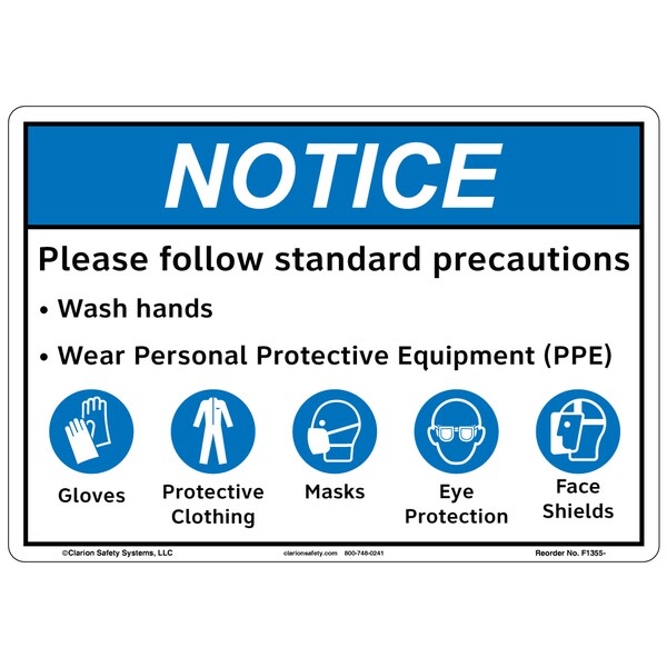 Clarion Safety Systems ANSI/ISO Compliant Notice/Standard Precautions ...