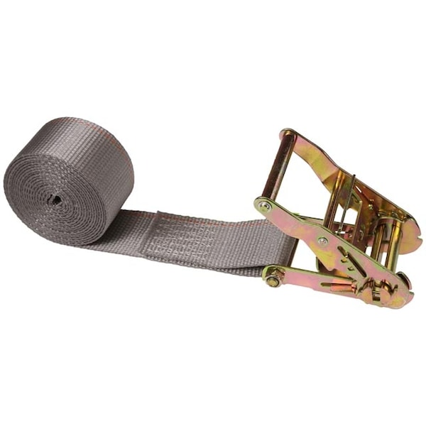 Us Cargo Control 2" x 15' Gray Endless Ratchet Strap 5315FE-GRY | Zoro