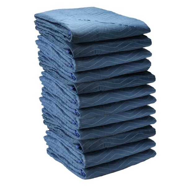 Us Cargo Control Moving Blankets- Pro Mover 12-Pack, 82 lbs./dozen ...