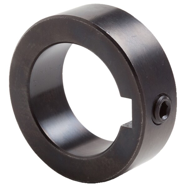 Climax Metal Products C-125-KW Set Screw Collar with Keyway C-125-KW | Zoro