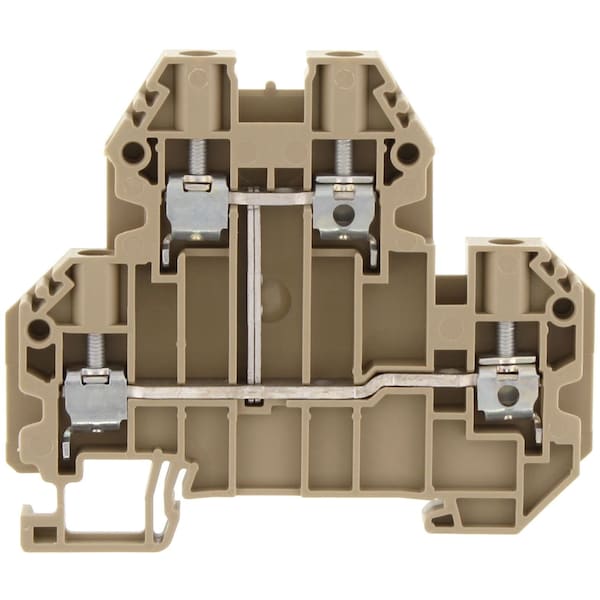 Conta-Clip SRKD 4/SV, Double level terminal block, BG 17186.2 | Zoro
