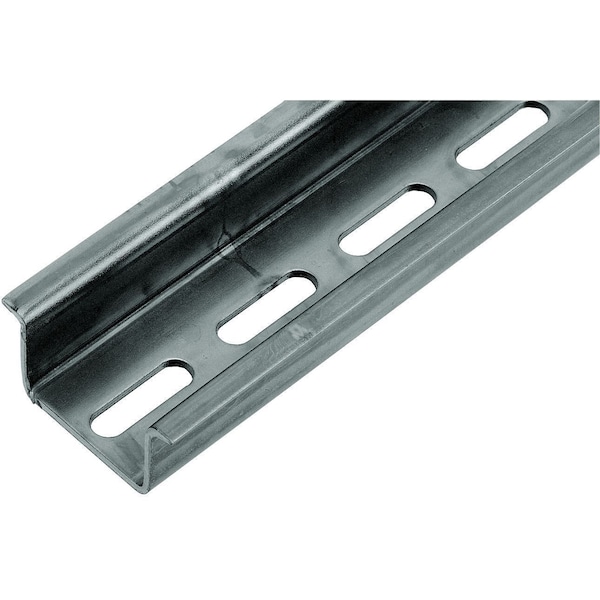 Conta-Clip TS35x15/SL/2m, 35x15mm Slotted Steel DIN Rail 2095 | Zoro