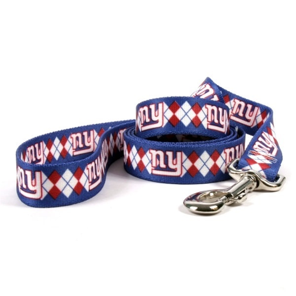 Little Earth Productions New York Giants Argyle Nylon Leash - X-Small ...