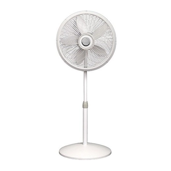 Lasko 18" Pedestal Fan White, 1820 1820 | Zoro