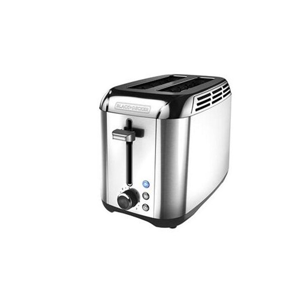 Spectrum Brands BD 2Slice Stainless Toaster, TR3500SD TR3500SD | Zoro