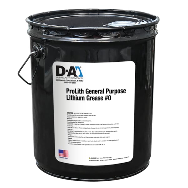 D-A Lubricant Co D-A ProLith General Purpose Lithium Grease No 0 - 35 ...