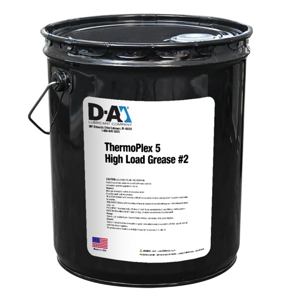 D-A Lubricant Co D-A ThermoPlex 5 High Load Grease No 2 - 35 Lb Metal ...