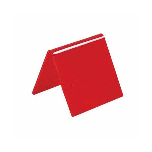 Commercial Red Table Tent 86406 | Zoro