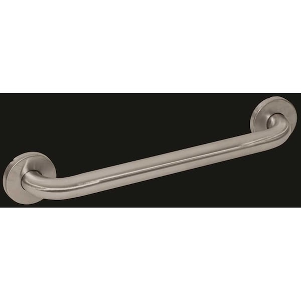 Wingits Premium Series 12 in. x 1.25 in. Grab Bar in Satin Stainless ...