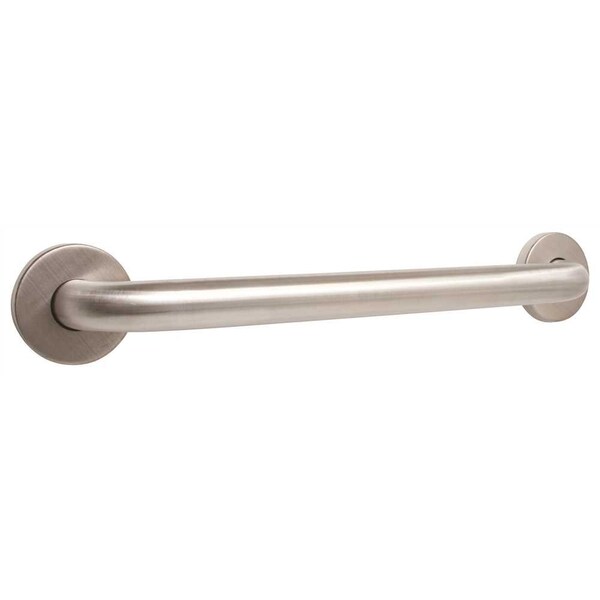 Wingits Premium Series 16 in. x 1.25 in. Grab Bar in Satin Stainless ...