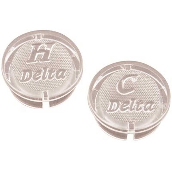 Delta 3/4 in. OD Hot and Cold Index Button Set IB-133904 | Zoro