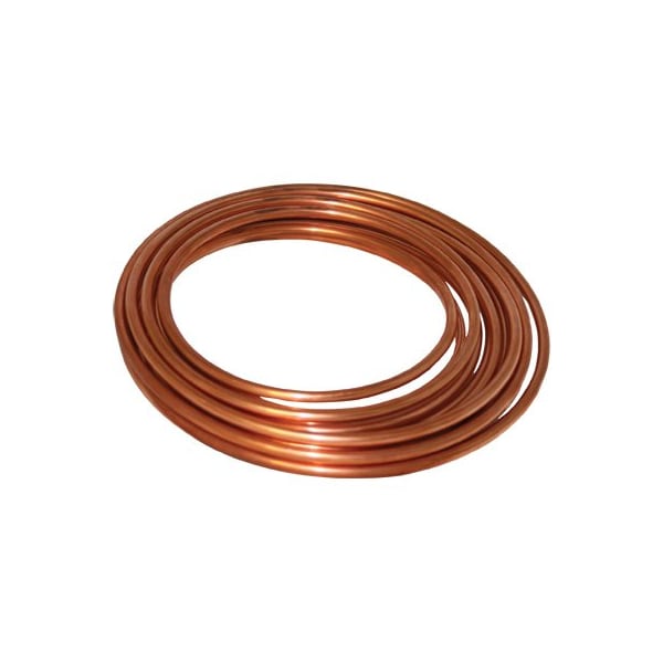 Streamline 3/4X60L Copper Tubing, 3/4 in, 60 ft L, Soft, Type L, Coil ...