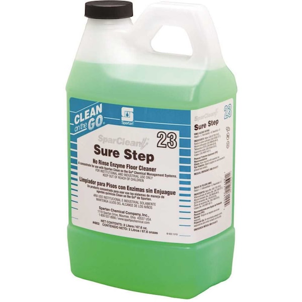 Spartan Chemical Co SparClean Sure Step 2 Liter Clean Scent Enzyme ...