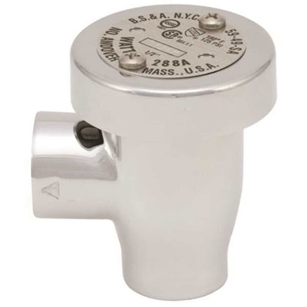Watts Vacuum Breaker Anti-Siphon, Backflow Preventer, 3/4 in. Lead Free ...