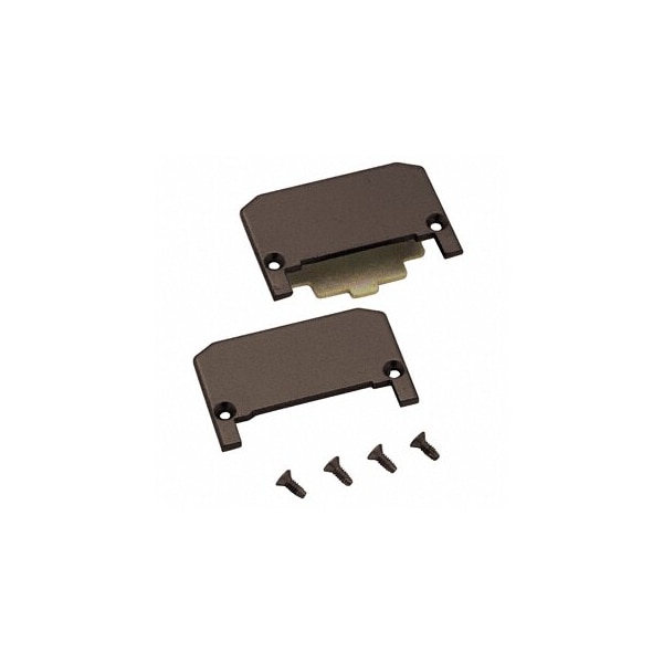 Jackson Dark Bronze Push Pad End Cap Package for 1200 Series Panic Exit ...
