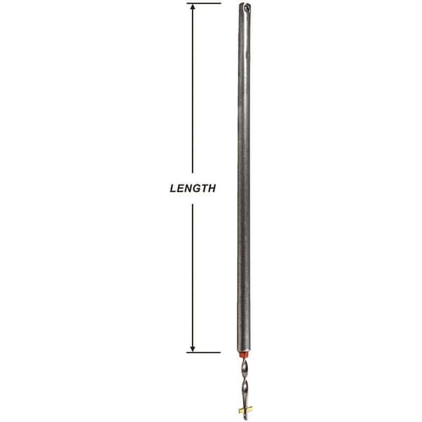 Strybuc 3/8in.Dia x 23in.L Tube x 23-5/8in.L Rod Spiral Tube Window ...