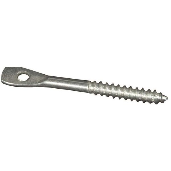 Lindstrom 1/4 in. x 3 in. Acoustical Eye Thumbscrew Spade Head Zinc ...