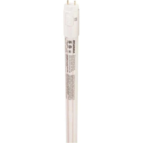 Sylvania 32-Watt Equivalent 4 ft. Linear T8 Selectable CCT LED Tube ...