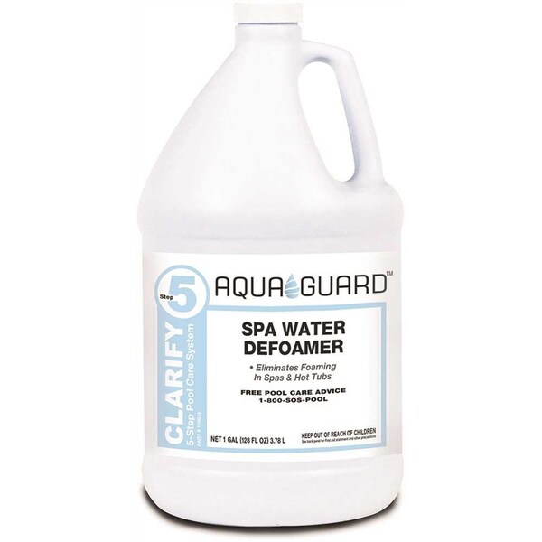Aquaguard 1 Gal. Spa Water Defoamer Pool Clarifier 55128AGD | Zoro