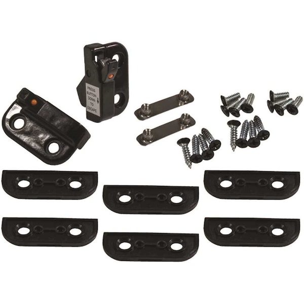 Strybuc Industries Black Dual Action Single/Double Hung Or Sliding ...