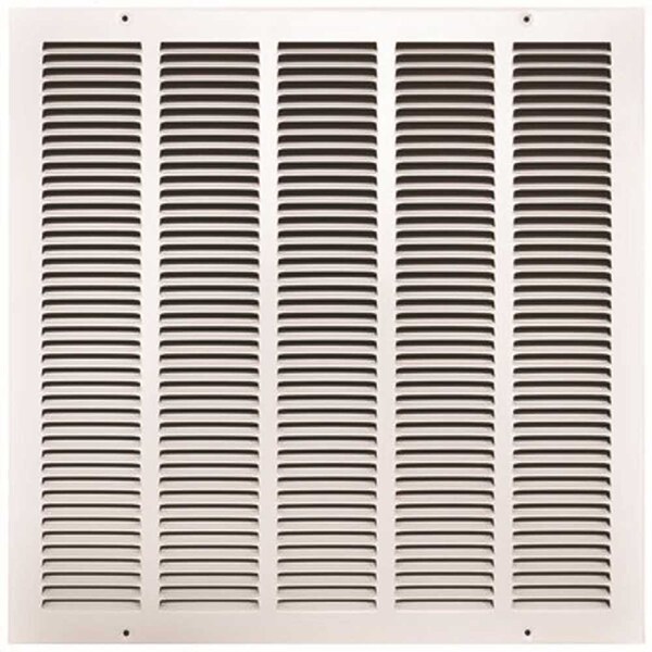 Tru Aire 20 in. x 20 in. White Stamped Return Air Grille 170 20X20 | Zoro