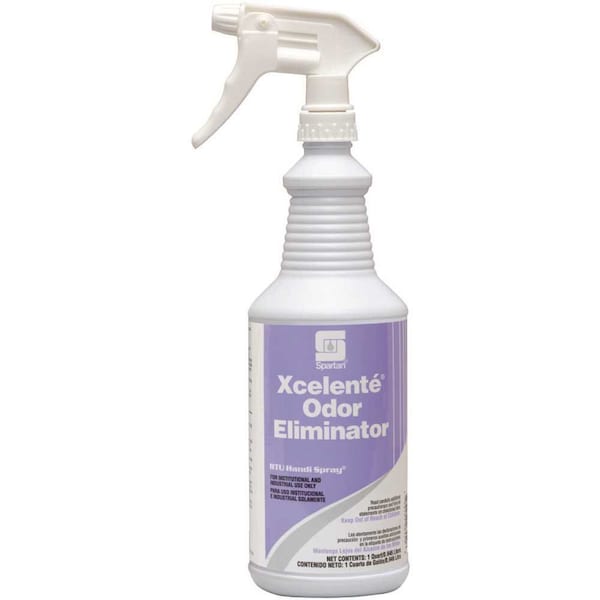 Spartan Chemical Xcelente Odor Eliminator RTU Handi Spray 1 Quart Fresh ...