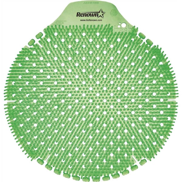 Renown Tidal Wave Cucumber Melon Urinal Screen, 6PK TWDS-P-02 | Zoro