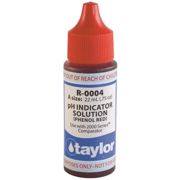 Taylor 0.75 oz. Bottle Test Kit Replacement Reagent Refill Bottles ...