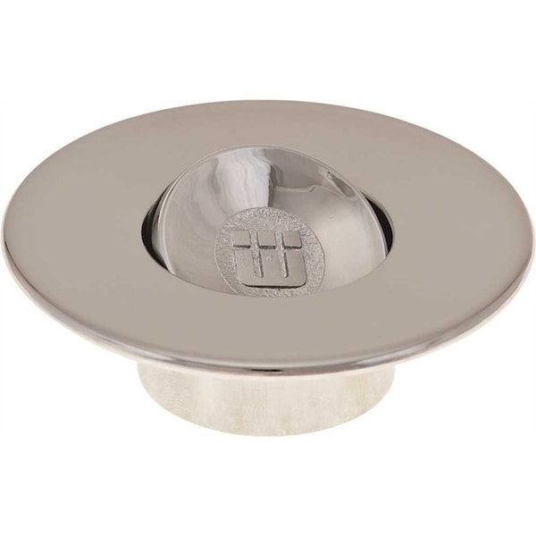 Watco Nufit Presflo Bathtub Drain With Plastic Stopper, Chrome-Plated ...
