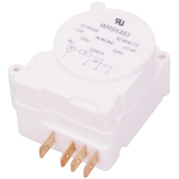 Exact Replacement Parts Defrost Timer for GE WR9X483 | Zoro