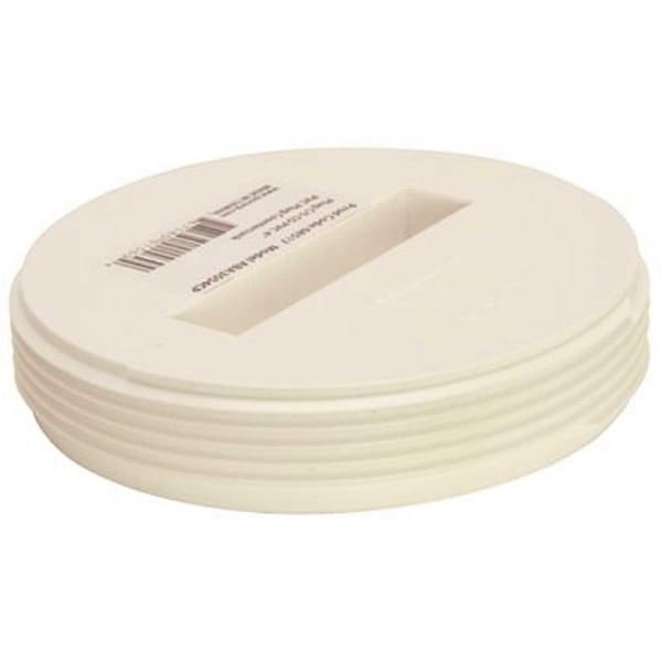 Ips 3-1/2 in. IPS DWV PVC Recessed Cleanout Plug 68518 | Zoro