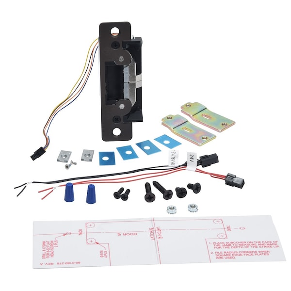 Adams Rite Dark Bronze UltraLine 7400 Series Electric Strike DH50822 | Zoro