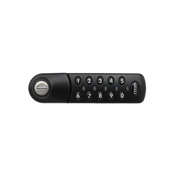 Lockey Digital Electronic Cabinet Lock Standard Black Left EC780-BL | Zoro