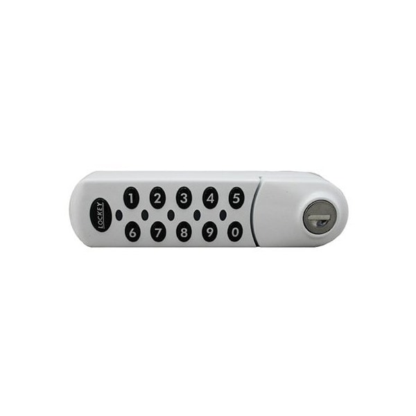 Lockey Digital Electronic Cabinet Lock Standard White Right EC780-WR | Zoro