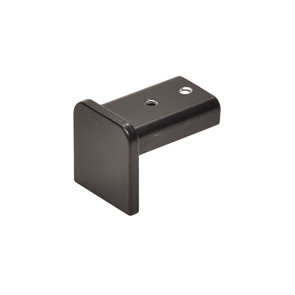 Cr Laurence Matte Black 11 Gauge End Cap for 3/4-in Cap Rail ...