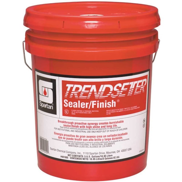 Trendsetter Sealer/Finish Trendsetter 5 Gallon Sealer/Finish 401005 | Zoro