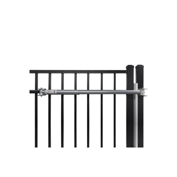Lockey Adjustable Hydraulic Gate Closer For Gates 50-125 lbs Grey TB250 ...
