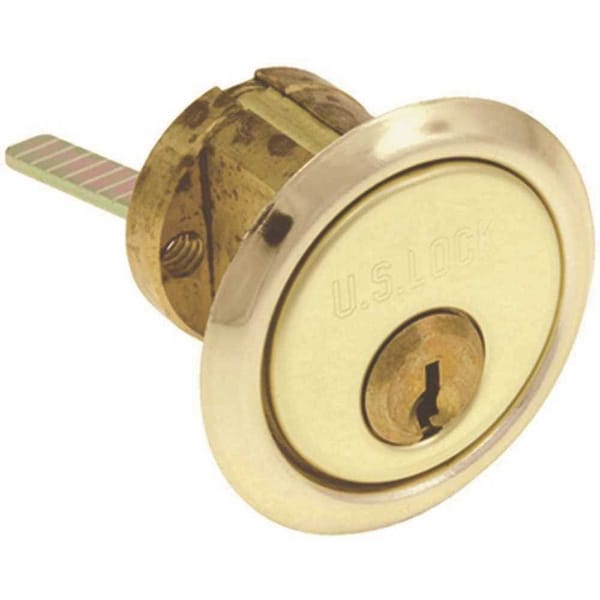 Kaba Ilco Schlage Rim Cylinder C Through K Keyways Bright Brass ...