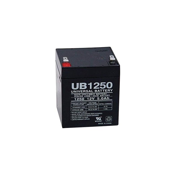 Universal Power Group Battery, 12V DC, Lead Acid Chemistry UB1250 | Zoro