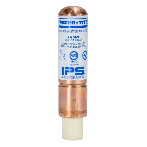 Ips Water-Tite Shock-Buster Hammer Arrester, 1/2-Inch Male CPVC 86624 ...