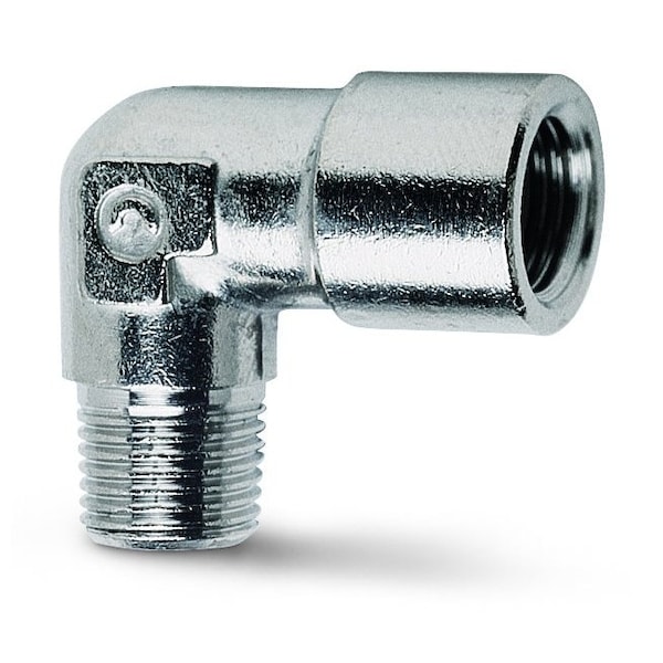 Camozzi 2021 M5-M5, Connector Brass BSP Fitting, Nickel Plated, 90 ...