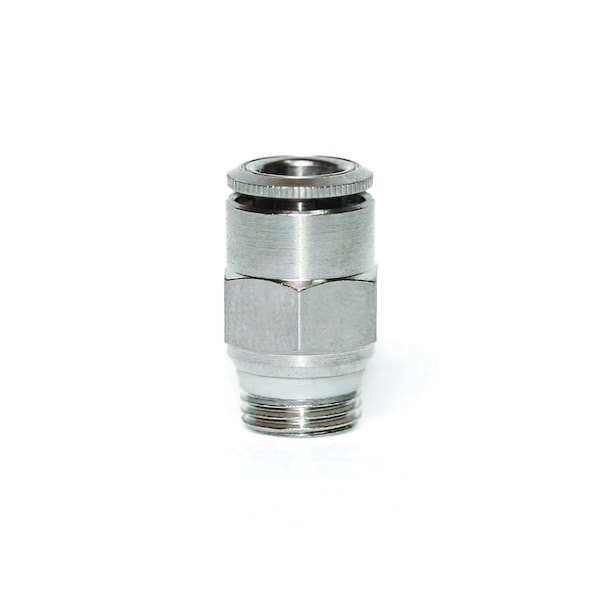 Camozzi Male Connector, Tube x Male NPT, Brass, 5/16 in OD x 1/4 in ...