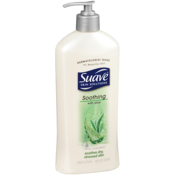 Suave Suave Skin Solutions Soothing With Aloe Body Lotion 18 oz. Bottle ...
