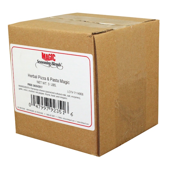 Magic Seasoning Herbal Pizza & Pasta Magic 3lbs HER003 | Zoro
