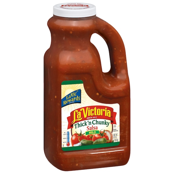 La Victoria 67 oz. La Victoria Thick N Chunky Mild Salsa, PK6 07751 | Zoro