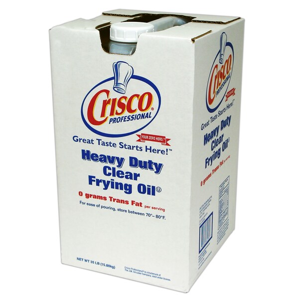 Crisco Professional Heavy Duty Fry Shortening Trans Fat Free 35lbs ...