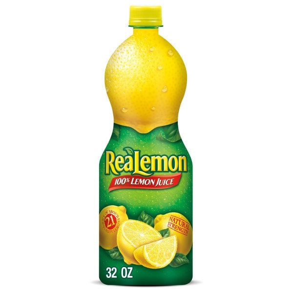 Realemon Realemon Lemon Juice 32 oz., PK12 10002636 | Zoro