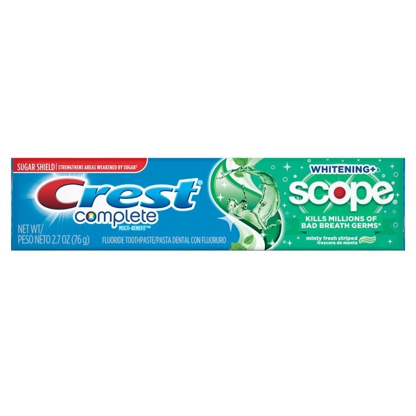 Crest Crest Tube Plus Scope 2.7 oz., PK48 17281 | Zoro
